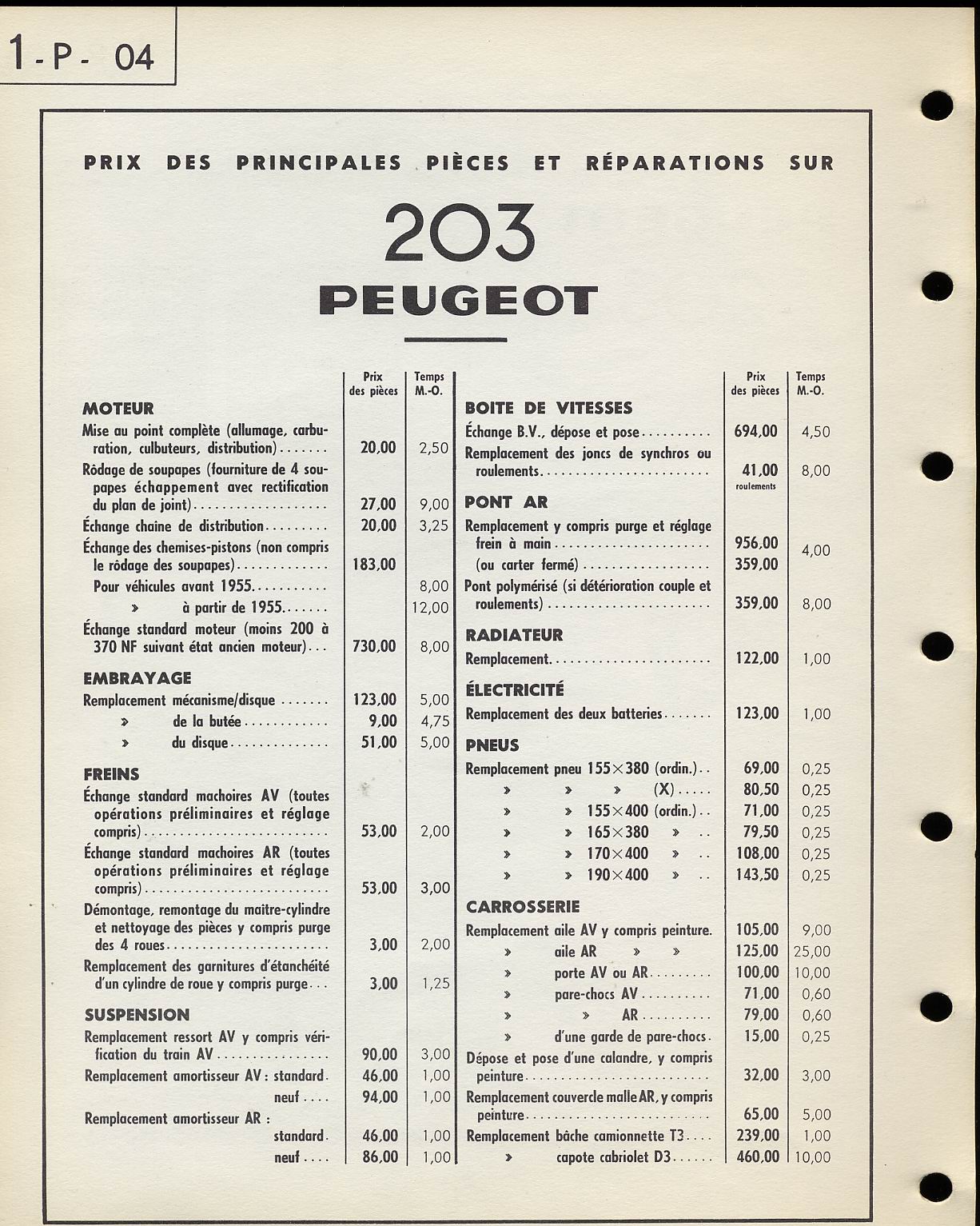 Modèles 203 - NicosFly 203